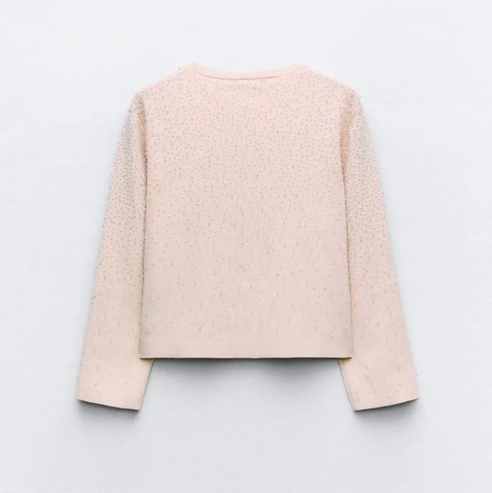 Zara | Tops | Zara Beaded Knit Cropped Top | Poshmark